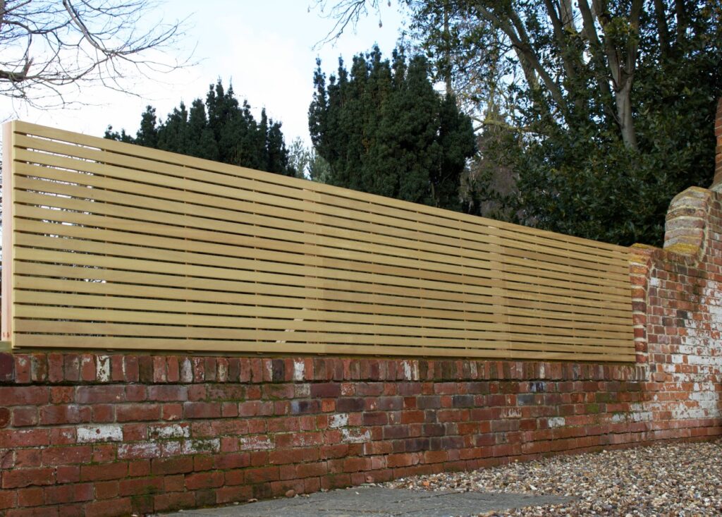 RHS Prestige Wide Slatted Panel (45mm Slat) - The Garden Trellis Company