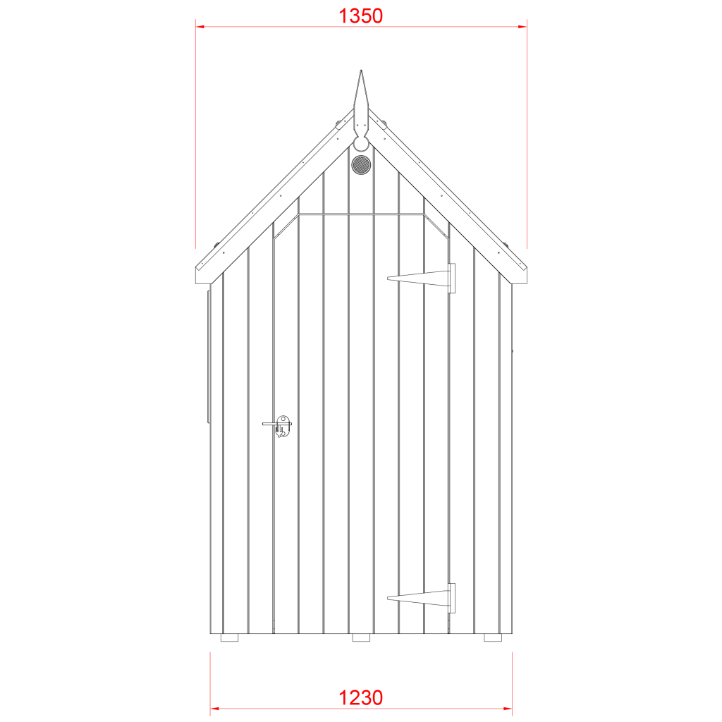 RHS Garden Shed - The Garden Trellis Company