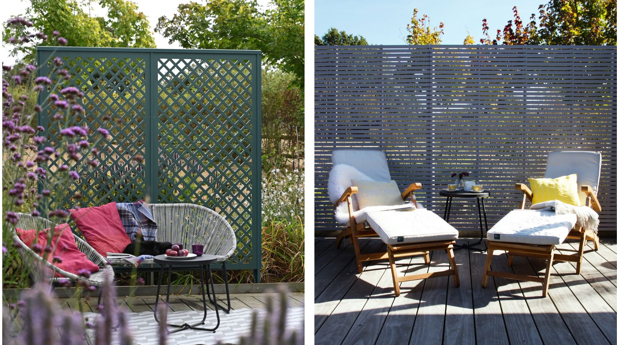 Structure with purpose: garden zoning ideas using fencing, screens & more